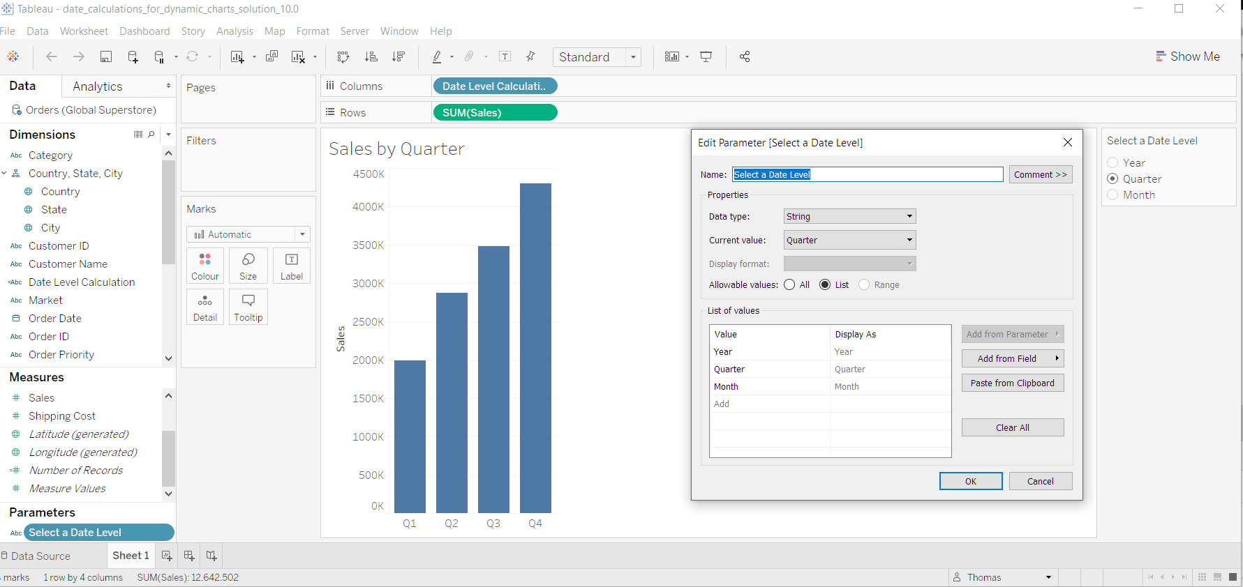 Review Basic Calculations + Tableau Whitepapers | Data-Driven-Decision-Making